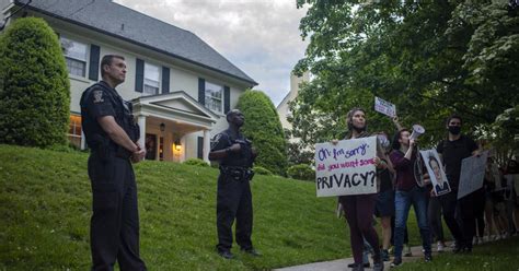 Refusing To Prosecute Those Protesting At Supreme Court Justices Homes