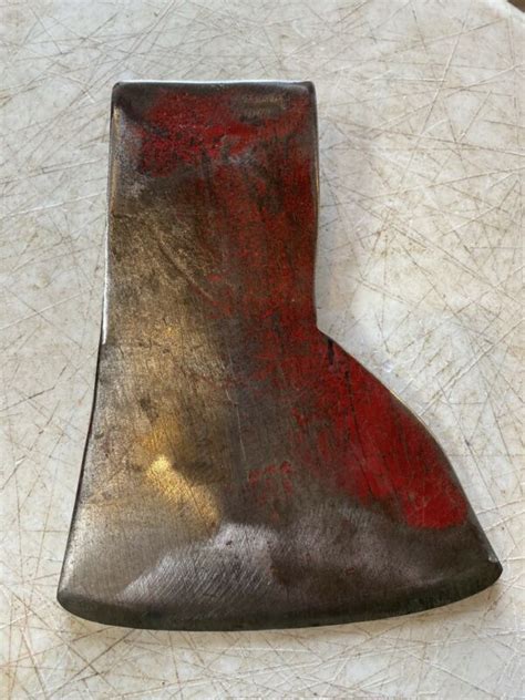 Vintage True Temper No Makers Mark Modified Single Bit Axe Head