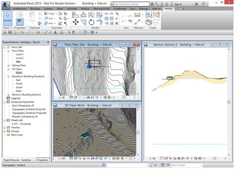 Creating A Topo Surface And Boundary Lines In Revit From Survey Information Caduceus Systems
