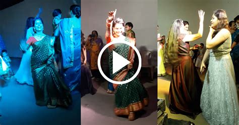 नवरी ताईचा भन्नाट डान्स बघा Live Marathi Batamya