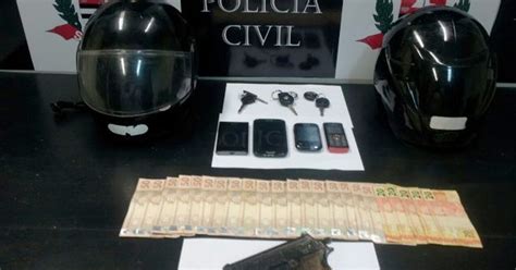 G1 Dupla é Presa Em Flagrante Após Saidinha De Banco Em Santos Sp