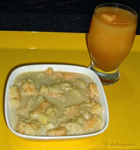 Kharbuja Rasayana Recipe Cantaloupe Rasayana Recipe Vidyas Recipes