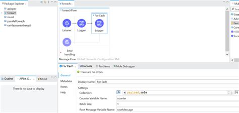 for each and parallel for each comparison in mulesoft mule 4 coderz py