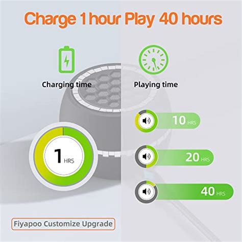 FIYAPOO Mini Portable Speaker 3W Mobile Phone Speaker Line In Speaker