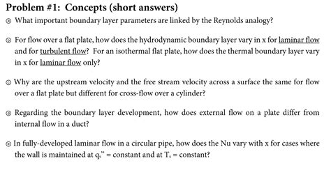 Solved Problem 1 Concepts Short Answers A What Important