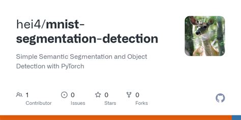 Github Hei4mnist Segmentation Detection Simple Semantic