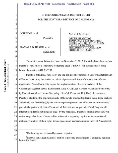 Injunction Sex Offender Darren Chaker