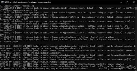 Seata Server启动闪退问题seata Serverbatshantui Csdn博客