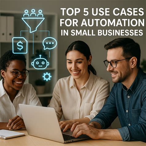 Top 5 Use Cases For Automation In Small Businesses Azality Digital Strategy And Automation For