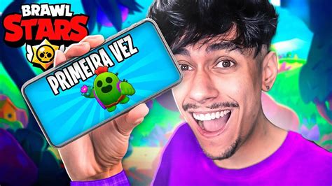 Joguei Brawl Stars Pela Primeira Vez Ine Youtube