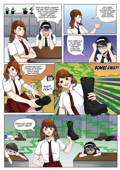 Sammy Stinkfoots Stinky Feet Knocks Out Her Class By Stinkyfeetknockout