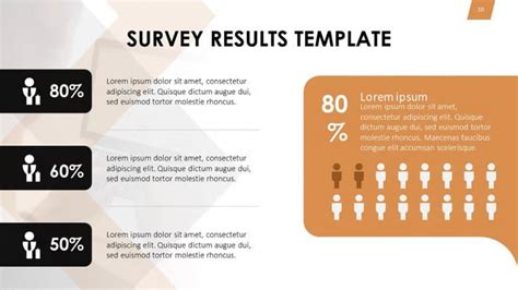 Survey Results Presentation Template Free Prntbl