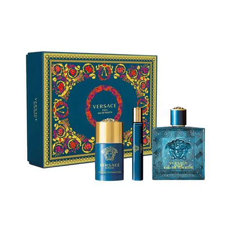 Kit Versace Eros Masc Edp 100 Ml 3 Pzas Punto Tienda