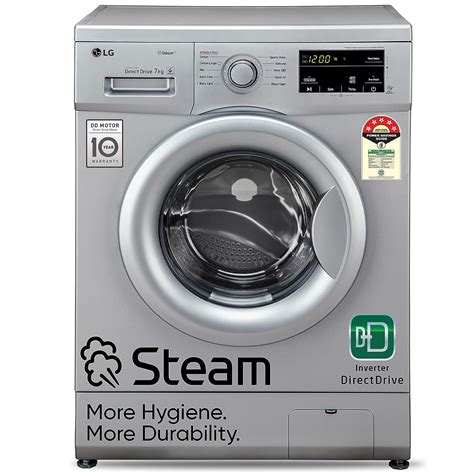 LG 7 Kg 5 Star Inverter Touch Control Fully-Automatic Front Load ...