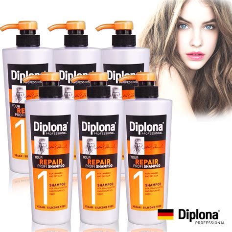 德國diplona專業級強力修護洗髮精600ml超值6入 Diplona Yahoo奇摩購物中心