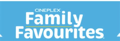 Cineplex Family Favourite March and Spring Break Deals: See a Great Family Movie for only $3.99 ...