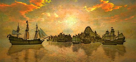 배경 화면 그림 초상화 도시 풍경 반사 삽화 저녁 생명 미술 신비한 여행 이야기 안내서 Sl 모험 장소 제 2의 삶 둘째 예술 사진 수로