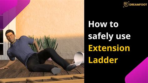 How To Safely Use Extension Ladder With 3d Animation