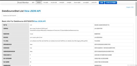 Springboot 开启druid监控统计功能druid Webstatfilter Csdn博客