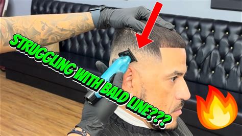 how to blend bald line 0 guideline beginner friendly haircut