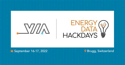 Via Participates In Third Consecutive Energy Data Hackdays Event In Brugg Switzerland Via