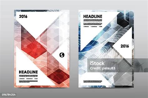 브로셔 레이아웃 템플릿 전단지 디자인 벡터 매거진 소책자 표지 추상 0명에 대한 스톡 벡터 아트 및 기타 이미지 0명 기업 재무와 산업 기하 도형 Istock