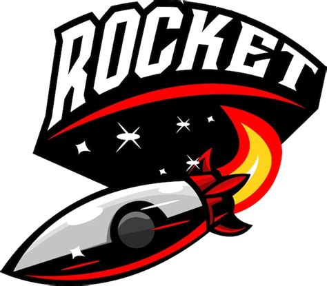 Premium Vector Rocket Mascot Logo Vector Illustration