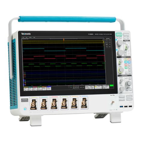 Tektronix Mso56b Quick Start Manual Pdf Download Manualslib