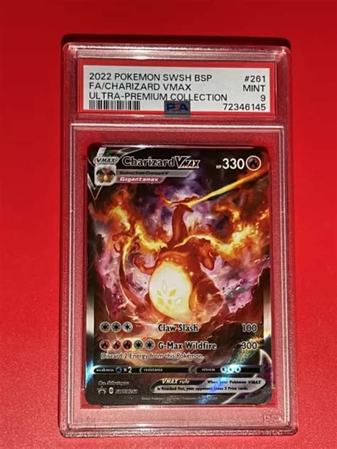 2022 POKEMON SWSH BSP FA Charizard VMAX Ultra Premium Collection 261