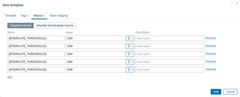 1 Configuring A Template