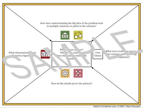 iconic combinations with math frames 6th 12th grade the center