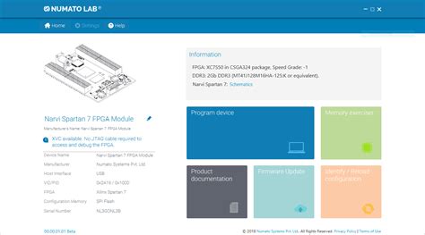 Narvi Spartan Fpga Module Numato Lab Help Center