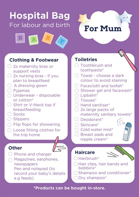 Hospital Bag Essentials