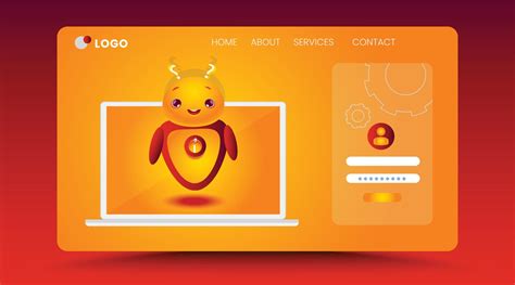 3d Chat Bot Website Landing Page Ui Design Free Vector Template 11151490 Vector Art At Vecteezy