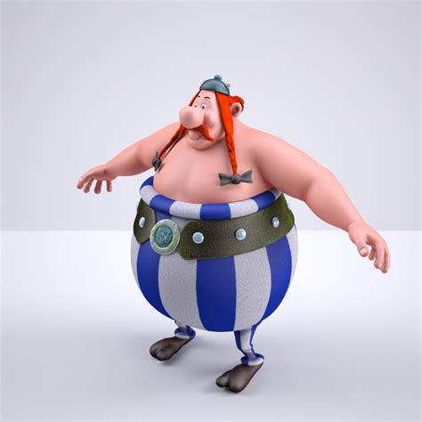 Obelix 3d Model 49 Max Free3d