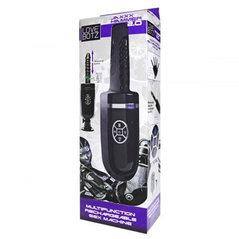 Sissy Jaxxx Hammer 20 Multifunction Rechargeable Sex Machine Sissy Lux