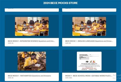 Buy And Download BECE Mock 1 Questions And Answers For 2024