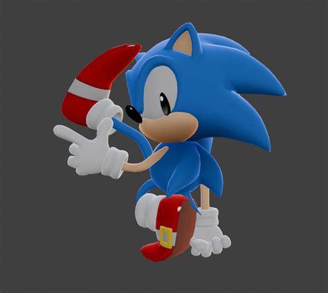 Sonic Pose 3 By Shamtastiko On Deviantart