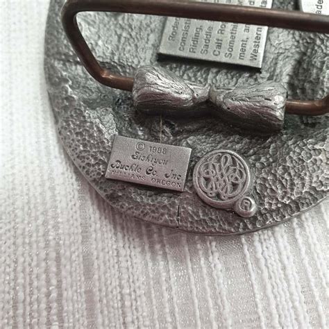 Vintage 1988 Siskiyou Buckle Co Inc Collectors Item Registered