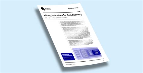 Mining Omics Data For Drug Discovery