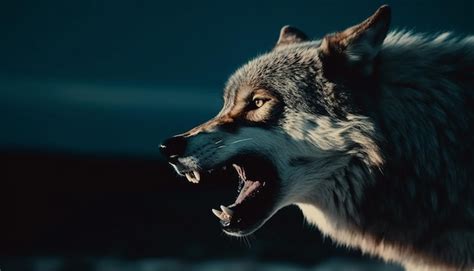 Angry Wolf Wallpaper 4k Pc