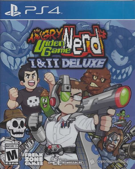The Angry Video Game Nerd I And Ii Deluxe 2020 Box Cover Art Mobygames