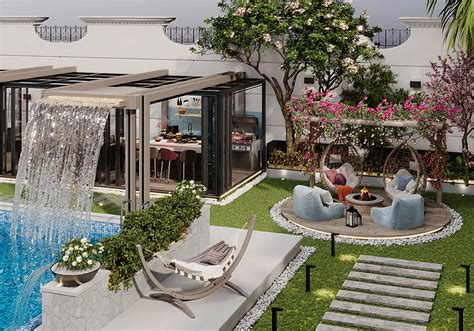 طراحی باغ و فضای سبز ویلا نکات مهم برای داشتن یک فضای سبز لوکس