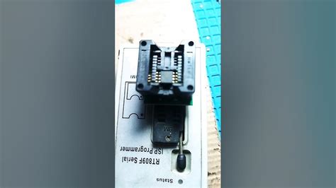 Bios Programmer Rt809f Serial Isp Programmer Youtube