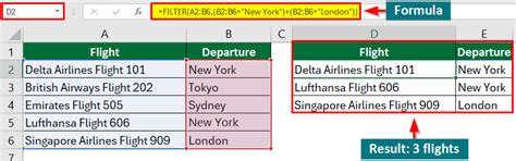 Excel FILTER Function Examples Multiple OR Date Text Blanks