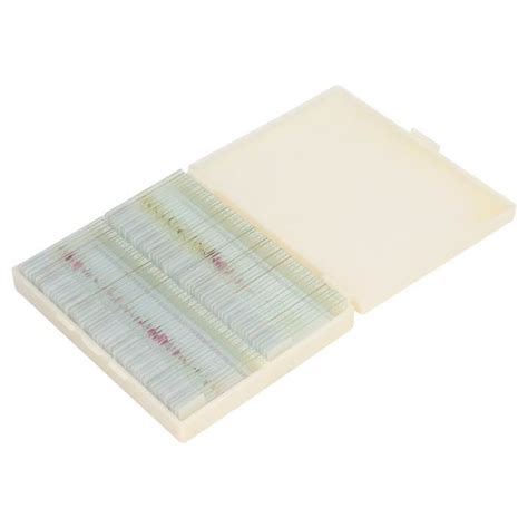 BOY VBESTLIFE Lame De Verre De Microscope Ensemble De 100 Lames De