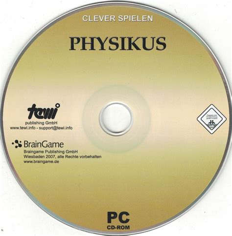 Physicus Save The World With Science 1999 Box Cover Art Mobygames