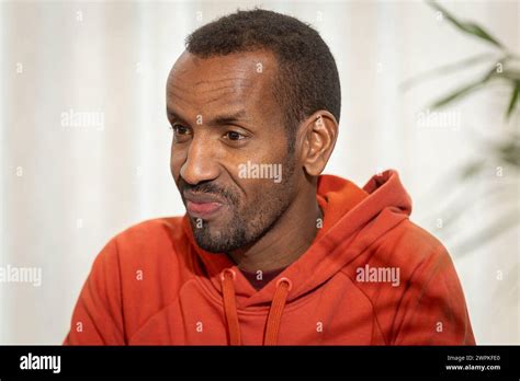 Gent Belgium Th Mar Belgian Bashir Abdi Pictured During A Press Conference Ahead Of