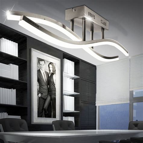 Etc Shop Led Deckenleuchte Led Leuchtmittel Fest Verbaut Warmweiß