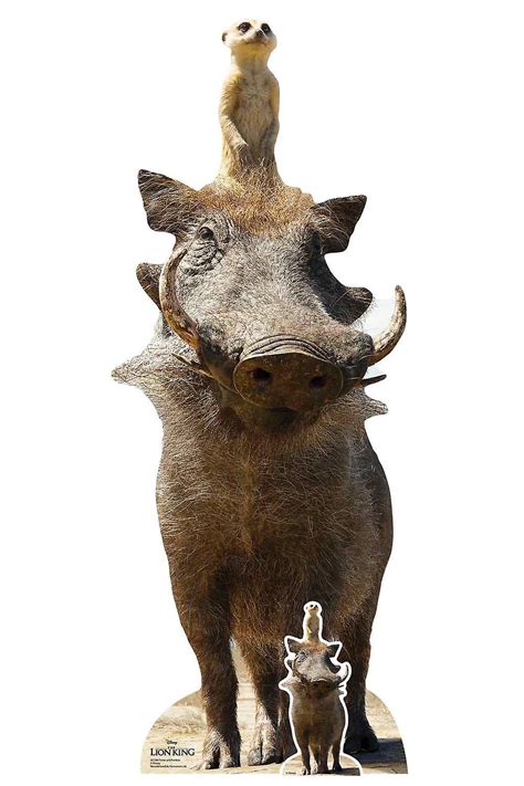 Timon And Pumbaa From The Lion King Live Action Style Official